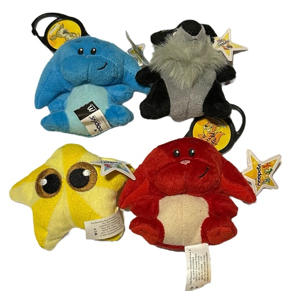 Toys | Vintage Neopets Magic Nova Star Shadow Yurble Blue Kacheek ...